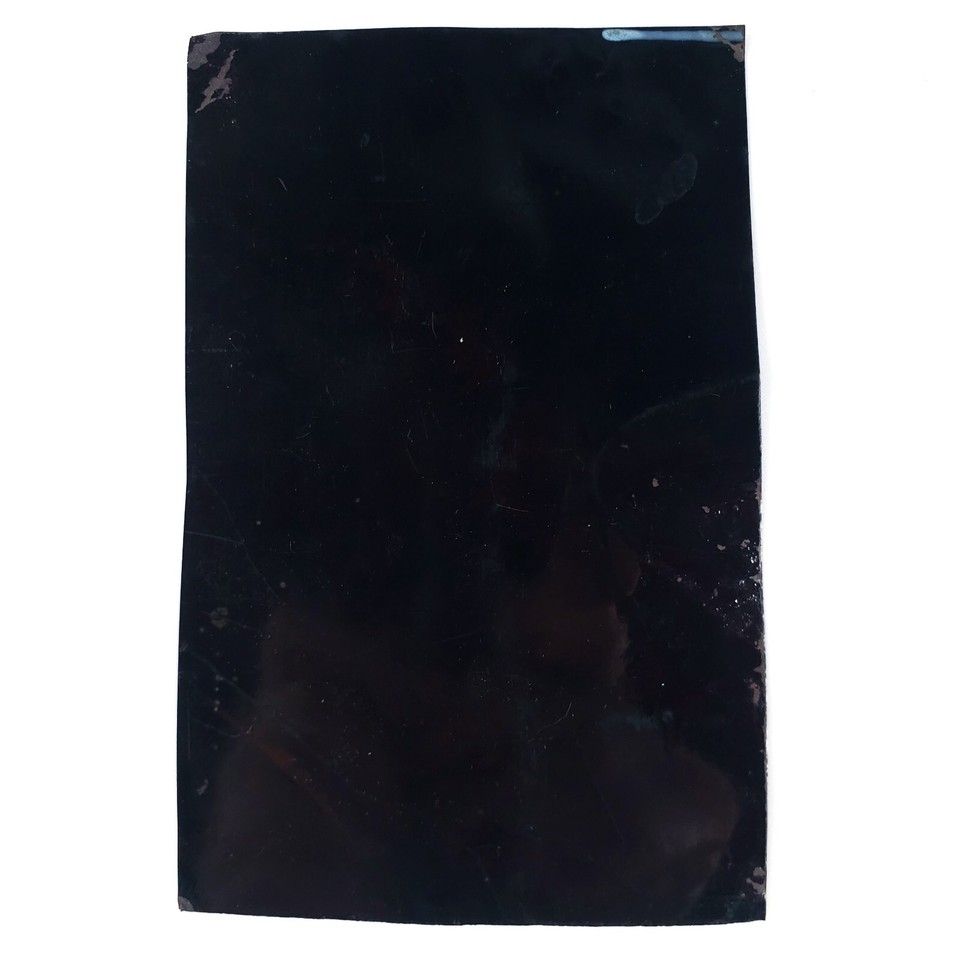 Young Group on Park Bench Tintype c1870 Painted Backdrop & Fur Rug ...