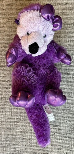 Aurora World Girlz Nation Purple Otter Soft Toy Plush Animal 14 ...