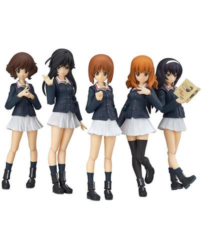 figma Girls und Panzer Angelfish Team Set WF2016 Winter Action Figure MaxFactory 4545784064047| eBay