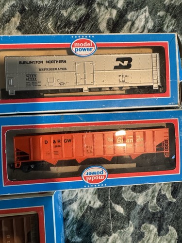 LOT Of Model Power HO Scale Trains | eBay