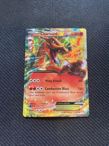 Charizard EX - 12/106 - Pokemon Flashfire XY Ultra Rare Card LP | eBay