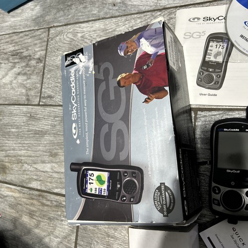Sky Caddie SGX Golf Course GPS Map Range Finder Golf Courses EUC | eBay