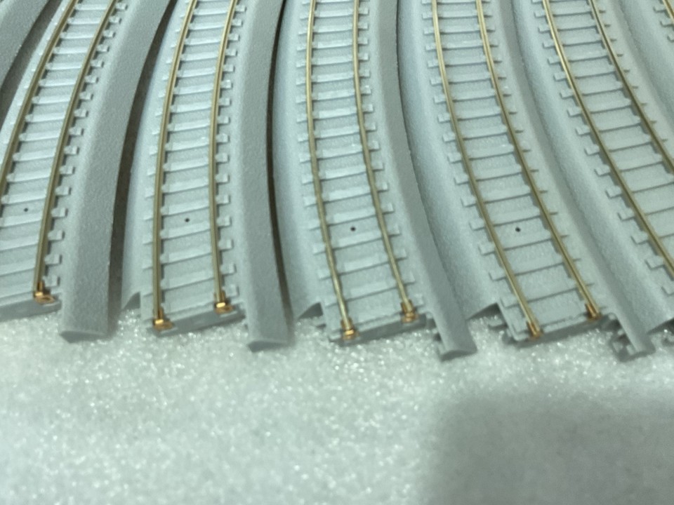 HO Scale Lifelike Trains Power Lock Curved Track Set 1 | eBay