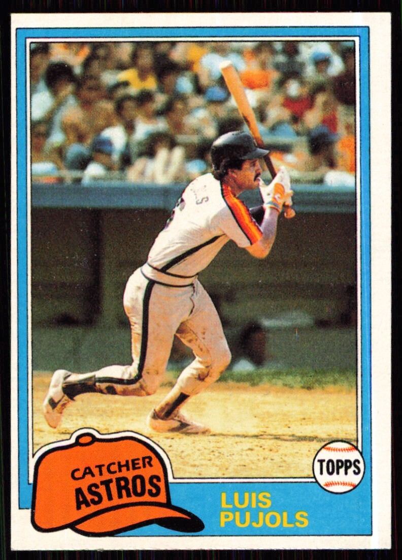 1981 Topps Luis Pujols Houston Astros #313 | eBay