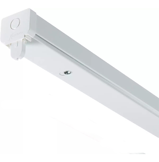 Single Twin T8 LED Batten Tube Fitting Fluorescent Double Wall Light ...