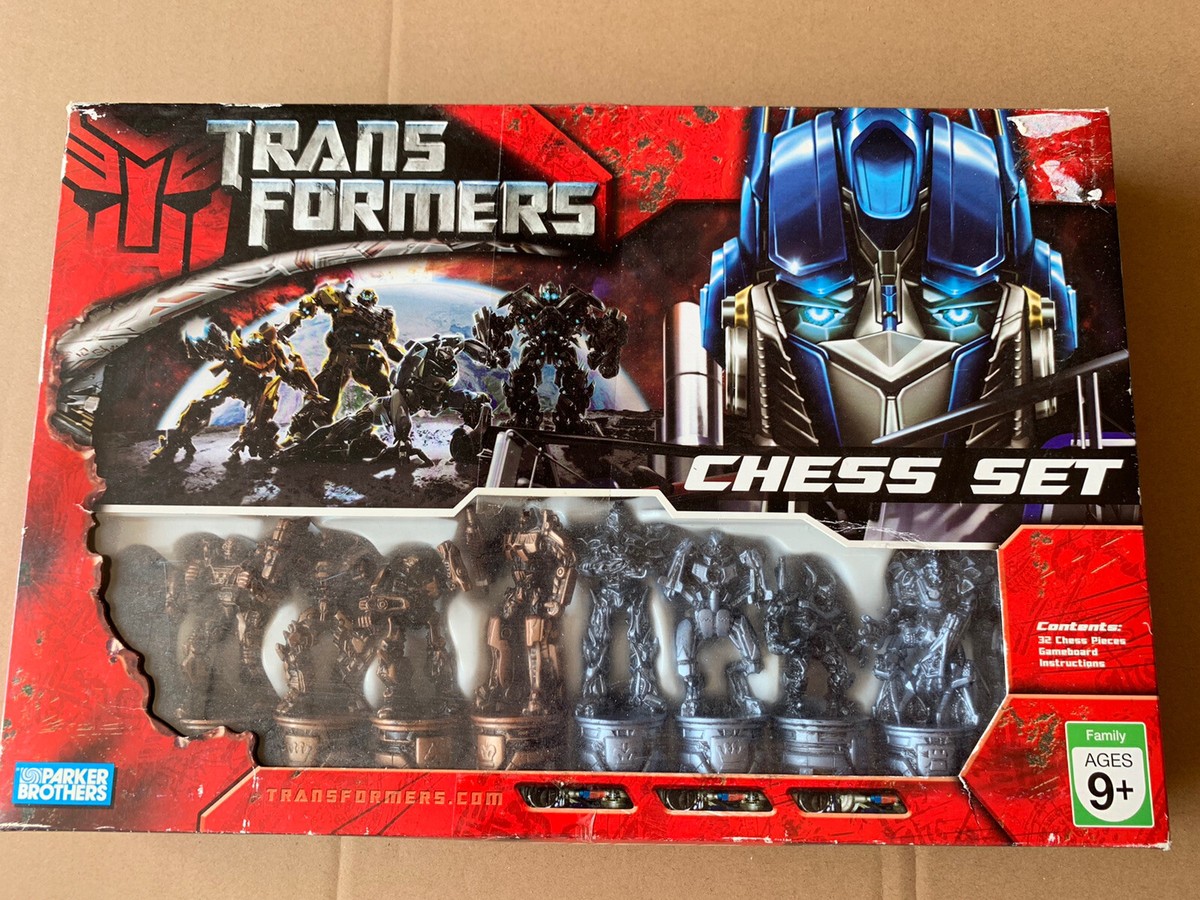 Transformers Chess Board Transformers Chess Set Board Game, Parker