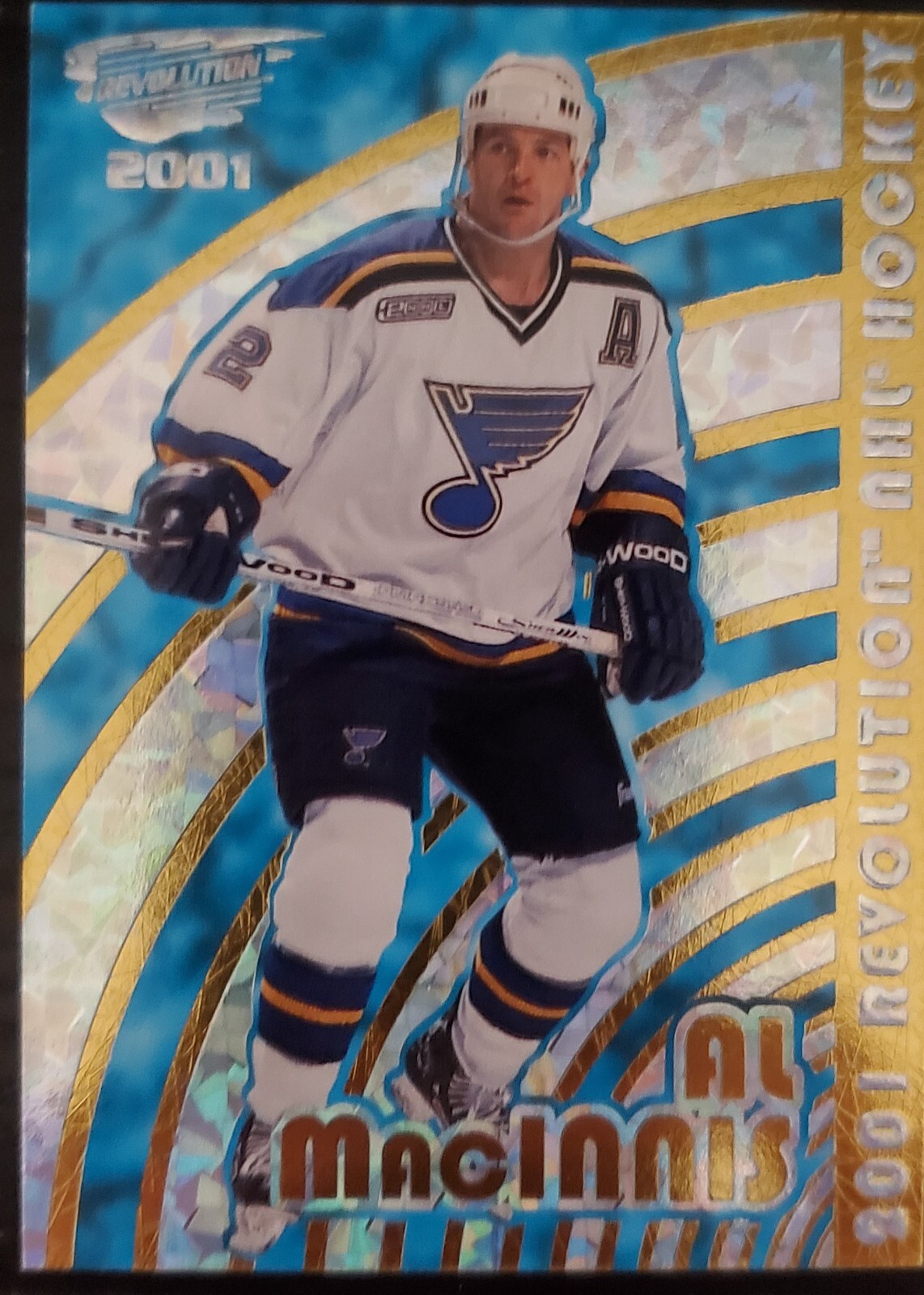 2000-01 PACIFIC REVOLUTION AL MACINNIS ST LOUIS BLUES CARD #123 NM/MT ...