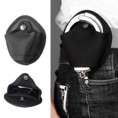 Tactical Universal Handcuff Case Holder Shackles Waist Pocket Belt ...