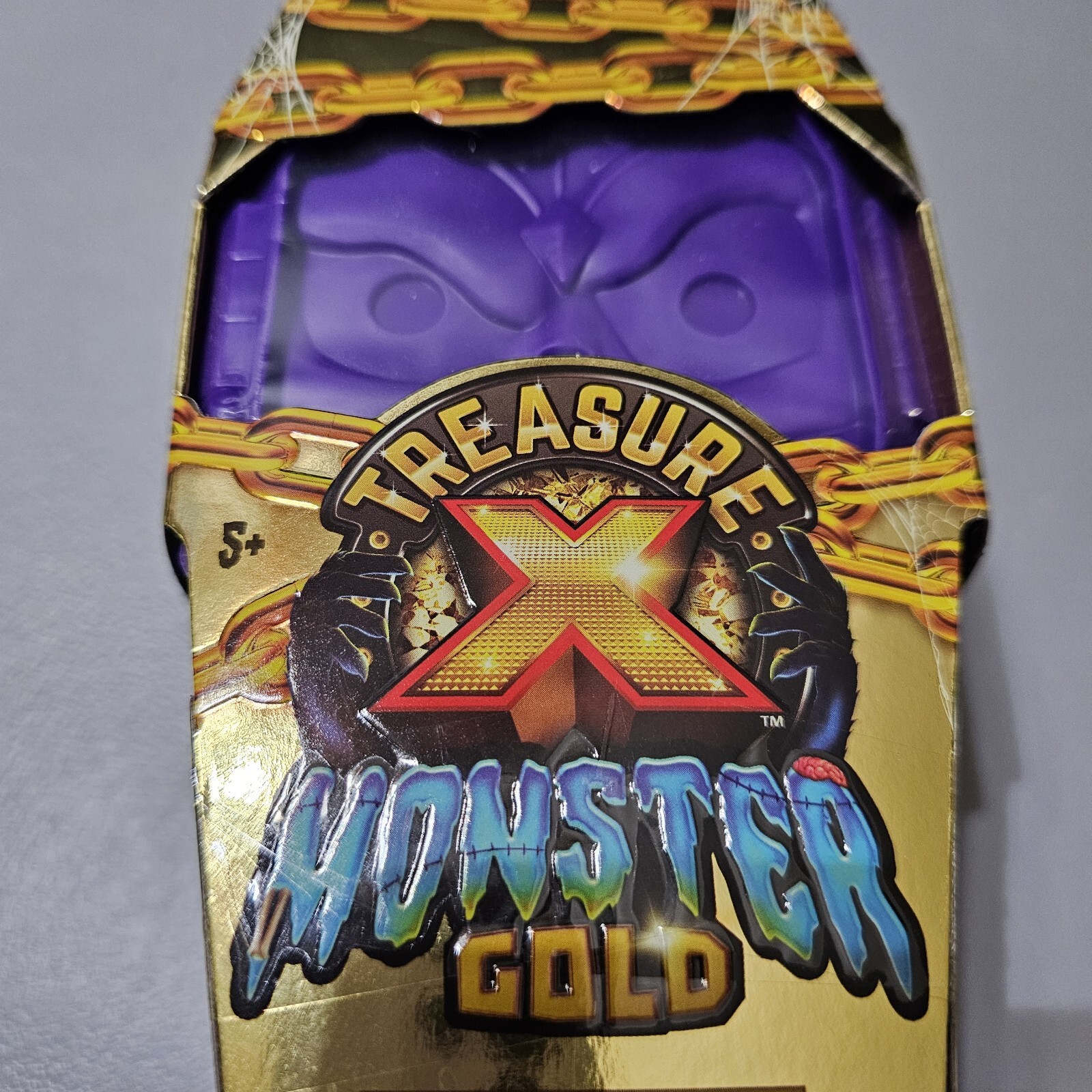 Treasure X Monster Gold Awaken the Monster Real Gold Dipped Treasure NIB