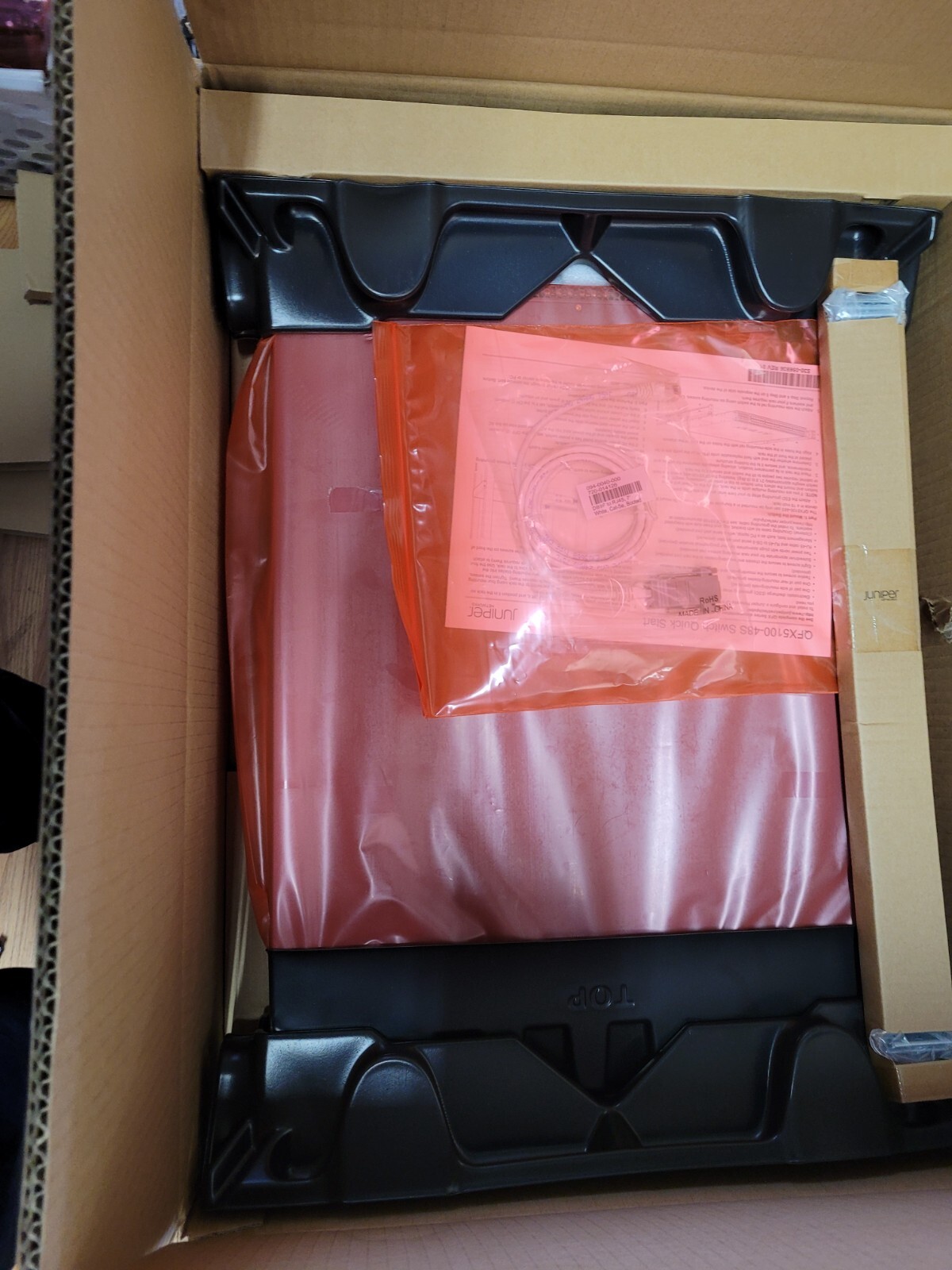 NEW Juniper QFX5100-48S-AFO 48-Port SFP/SFP+10GbE 6x40GBE QSFP+ DUAL AC ...