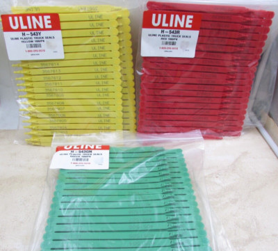 300 Uline Truck Container Seals Tamper Evident Sequentially Numbered ...