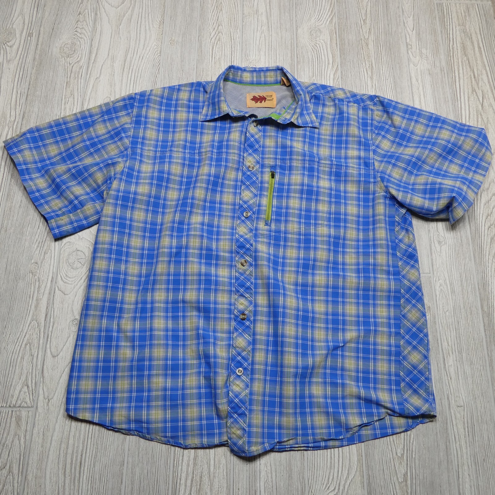 Field N Forest Shirt Mens XL Button Up Short Sleeve B… - Gem