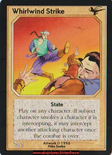 Shadowfist TCG - Whirlwind Strike / Limited | eBay