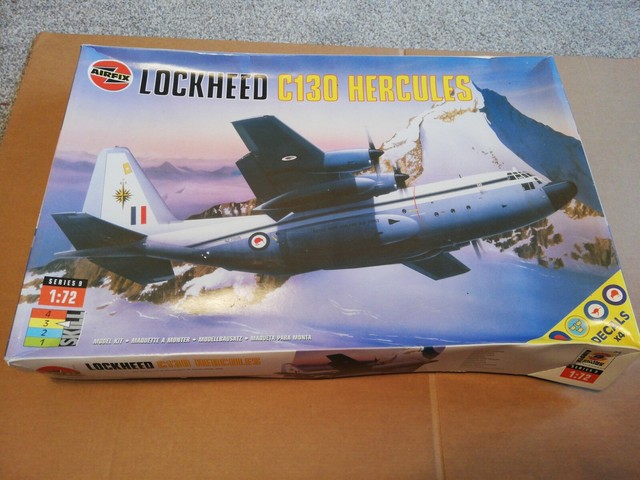 L72 Airfix Model Kit 09003 - Lockheed C130 Hercules 1 72 for sale ...
