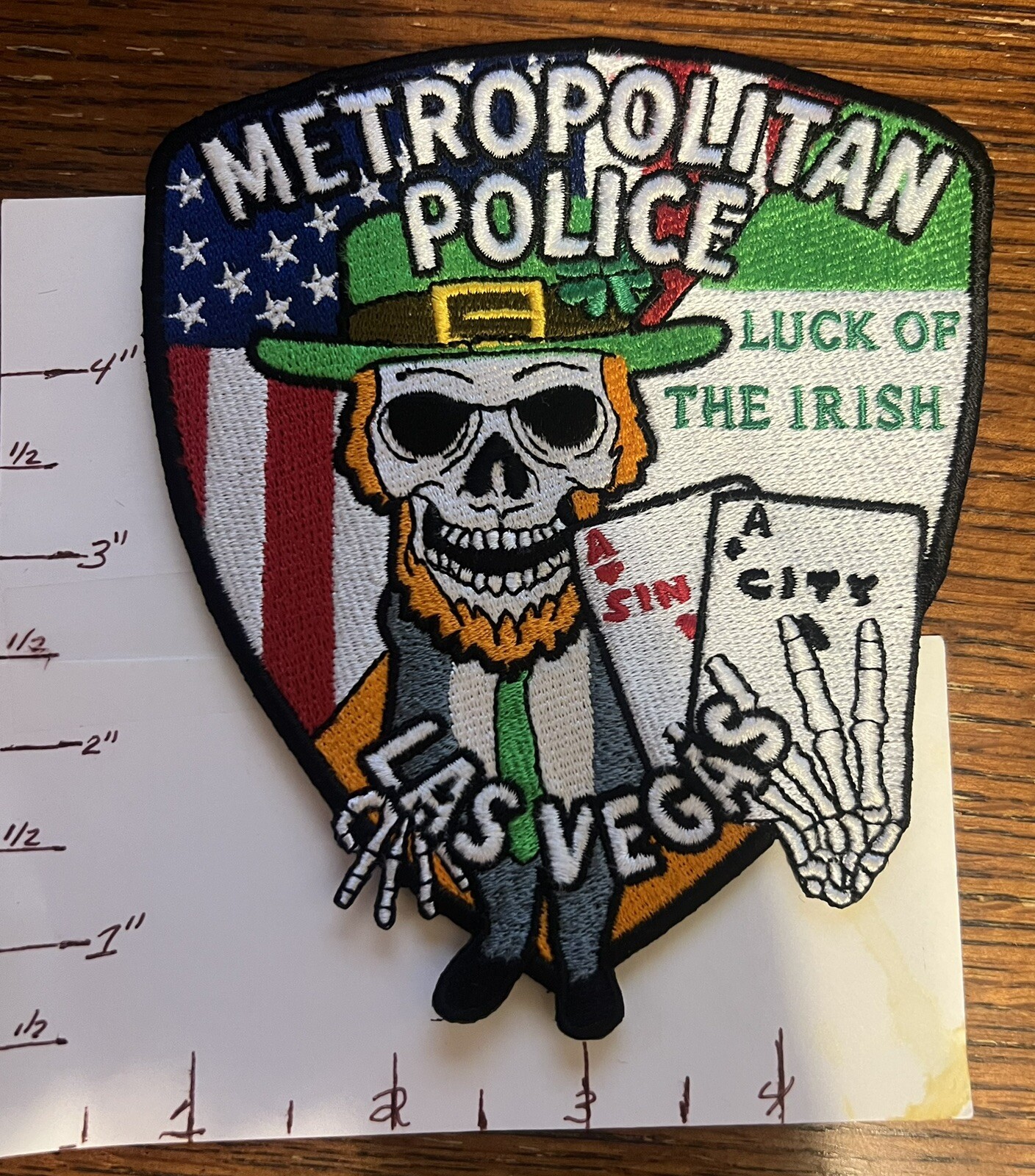 Las Vegas Metropolitan Police Patch Sin City ***NEW*** | eBay