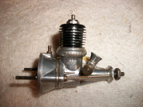 VINTAGE 1955 Anderson Royal Baby Spitfire .049 Glow Model Airplane ...