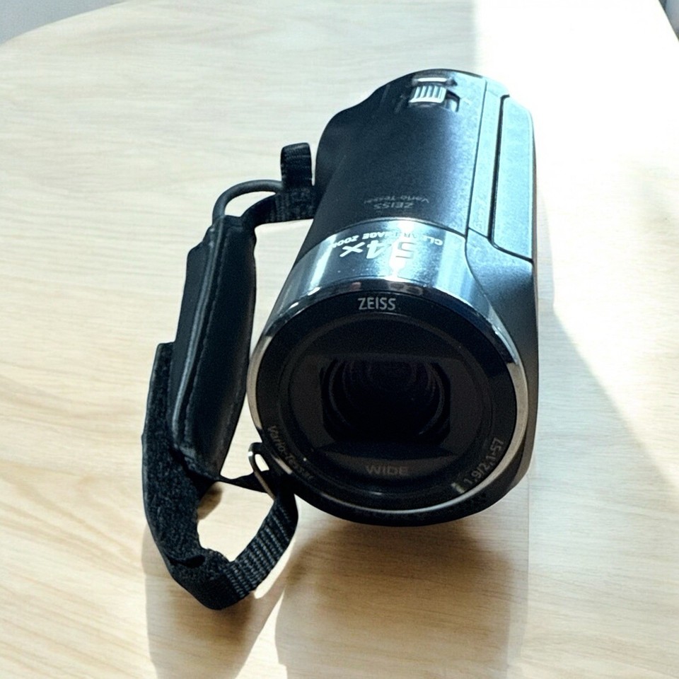 Sony Handycam HDR-CX240 AVCHD 27x Optical Zoom Black Compact 16GB ...