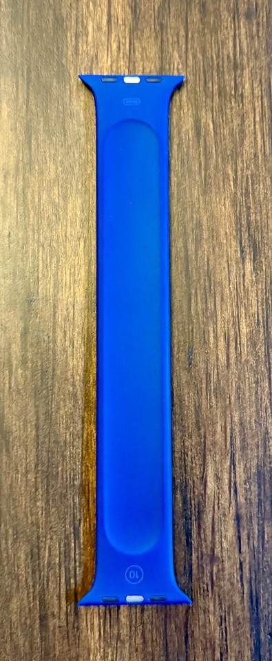 Apple Watch Solo Loop Silicone Band - 44 mm - Capri Blue - Size 10 | eBay