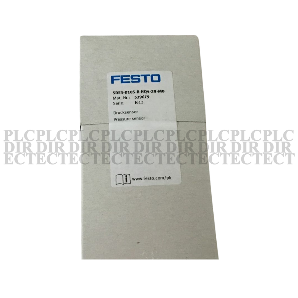 NEW Festo SDE3-D10S-B-HQ4-2N-M8 (539679) Pressure Sensor | eBay