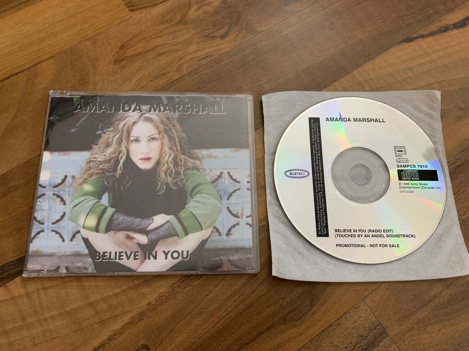 AMANDA MARSHALL Believe In You 1999 EUROPEAN promo CD single | eBay