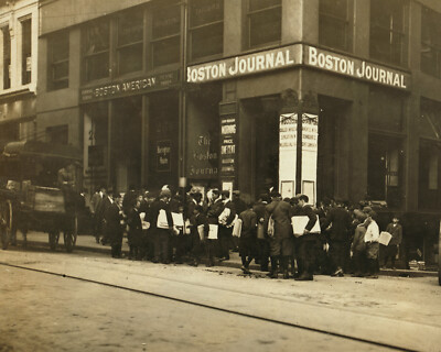Boston, Massachusetts Boston Journal Vintage Old Photo 8.5 x 11 ...