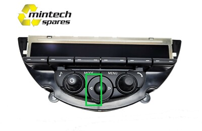 Mini R56 LCI Radio Head Unit Stereo Left Arrow Control Button Black R55 ...