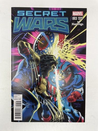 Secret Wars #3 Mike Mayhew Hastings Homage Variant Marvel Comics 2015 ...