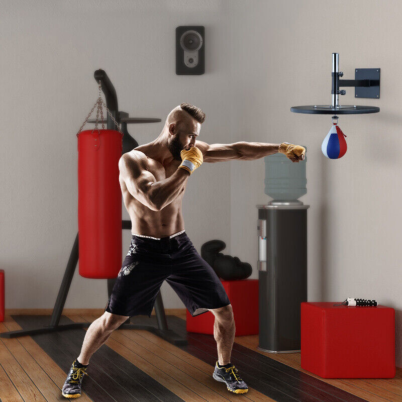 Wall Mounted Speed Bag Platform Speedball for Boxing MMA Workout ...