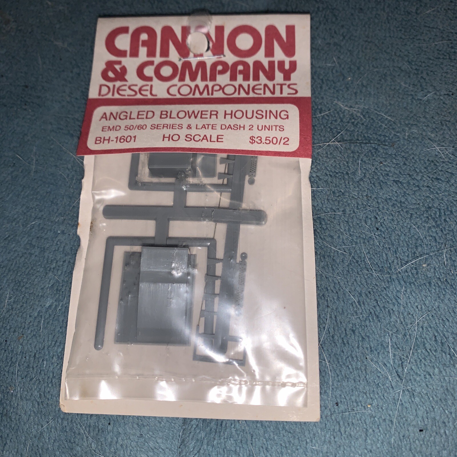 HO Scale Cannon & Company BH-1601 Angled Blower Housing EMD 50/60 ...