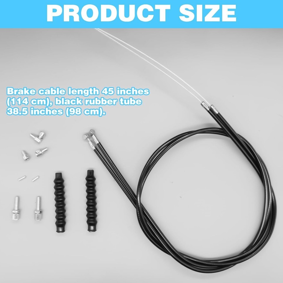 14Pcs Brake Cable Drive Rollator Replacement Parts, Brake Cable Parts ...