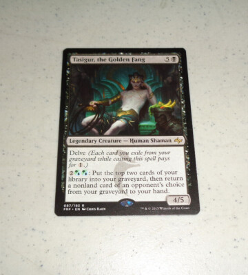 ~1x Tasigur the Golden Fang x1 ~LP-EX~ Fate Reforged Magic the ...