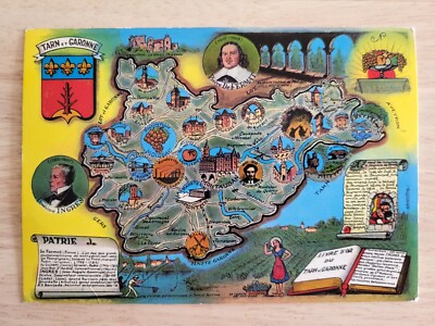 CARTE POSTALE / CPM / 82 / DEPARTEMENT DE TARN ET GARONNE ...