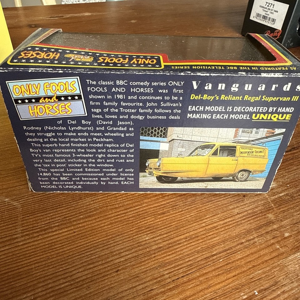 Only Fools Horses 3-Wheeled Van Del-Boys Reliant Van Collectible | eBay UK