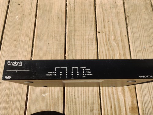 Araknis AN-310-RT-4L2W Dual WAN Gigabit VPN Firewall Router | eBay