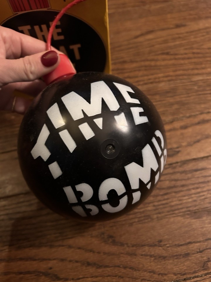 Milton Bradley Time Bomb 1964 Vintage Skill & Action Strategy Board ...