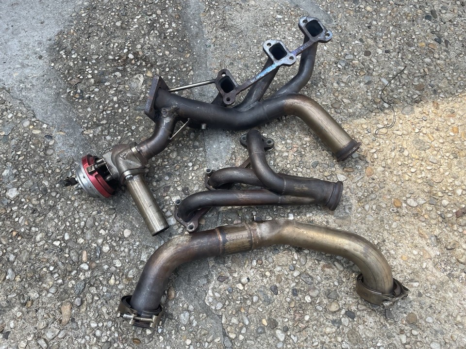 BUICK GRAND NATIONAL Turbo TA SS Headers W/ Turbonetics Deltagate Mark ...
