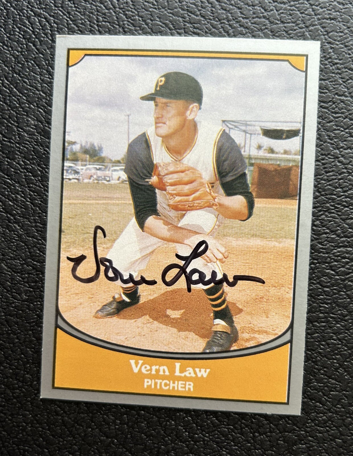 Vern Law Hand Signed Autographed 1990 Pacific Legends Card Pittsburgh ...