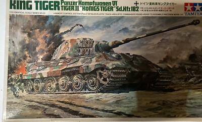 Tamiya King Tiger Panzer Kampfwagen VI Tiger II Konigs Tiger 1/35mm-157 ...