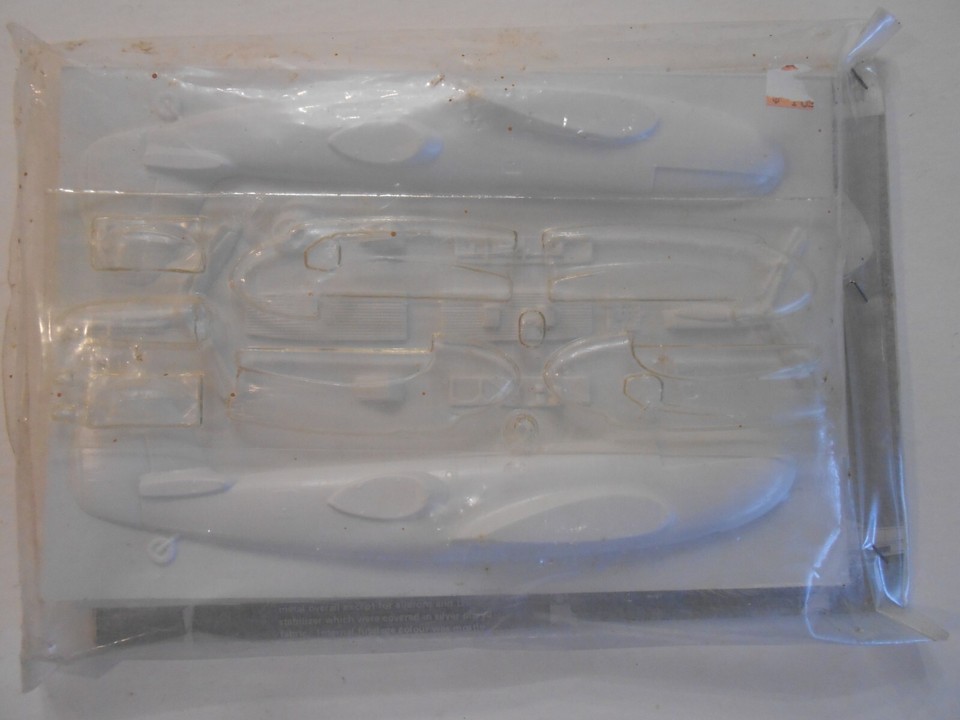 RARE PLANE 1:72 WW:2 U.S. Bell XFM-1 Airacuda Fighter Vacuform Kit NEW ...