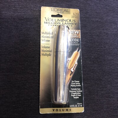 L'Oreal Paris Voluminous Million Lashes Mascara ~ 620 Carbon Black | eBay