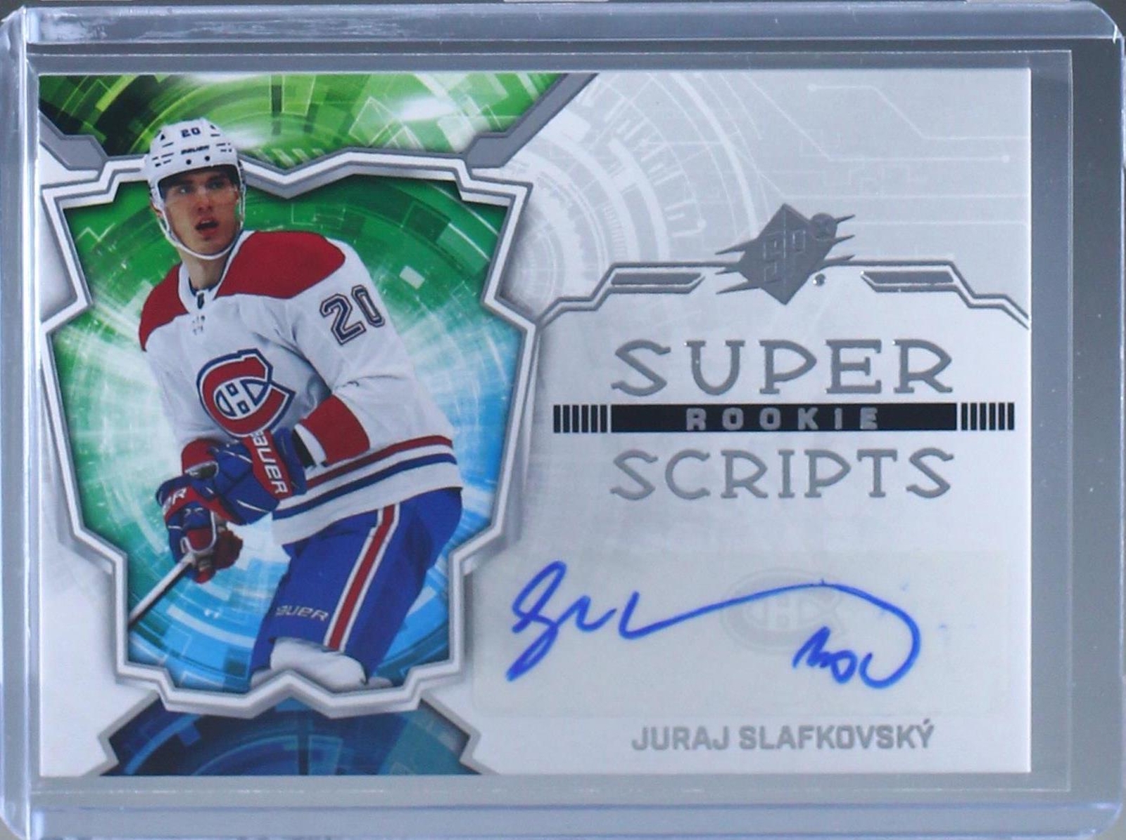 2022-23 SPx - Rookie Superscripts #SSR-JS Juraj Slafkovsky (AU, RC) for ...