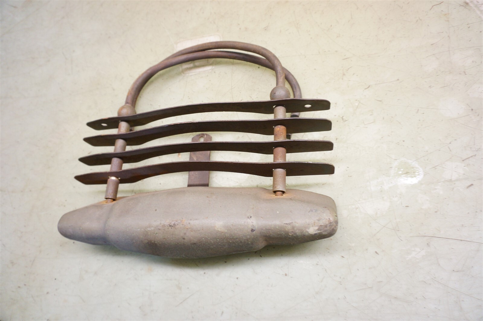 Harley bumper Knucklehead Flathead Panhead Rear Fender Cabbage Cutter ...