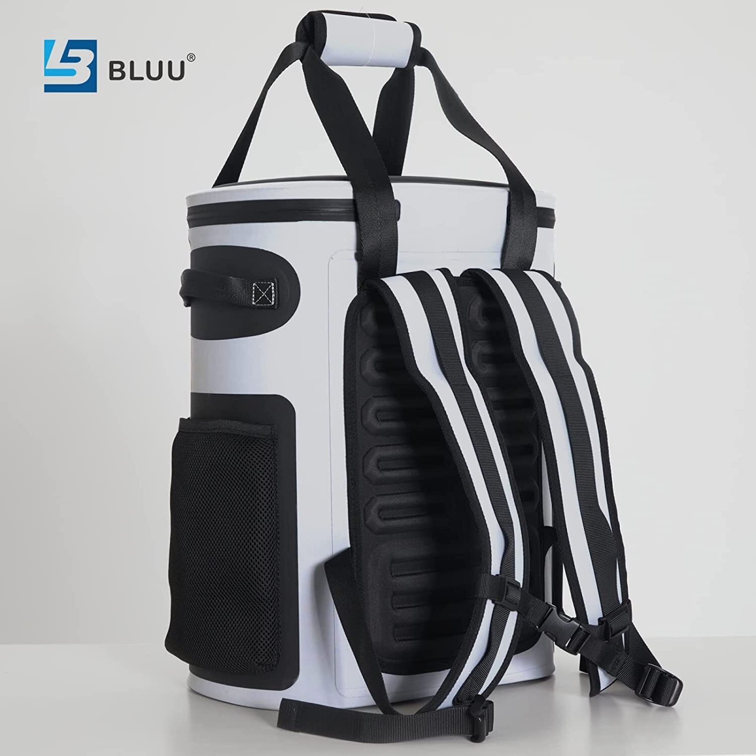 BLUU 35 Quart Cooler Backpack, Leakproof Insulated Cooler Bag with ...
