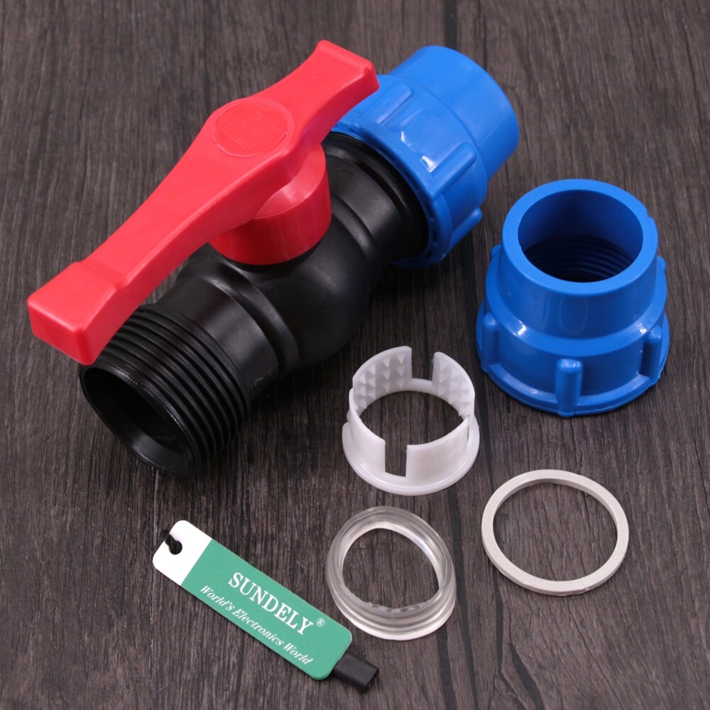 Stop Tap Valve For HDPE Or Alkathene Water Pipe Compression Ends 20mm ...