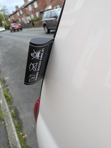TAG YOUR CAR -Novelty Funny Logo Car Tag Label STD 100 x 130mm ...