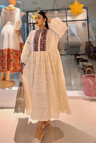 Ethiopian Habesha Oromiya Traditional Dress,Tebebe African Dress, Gift ...