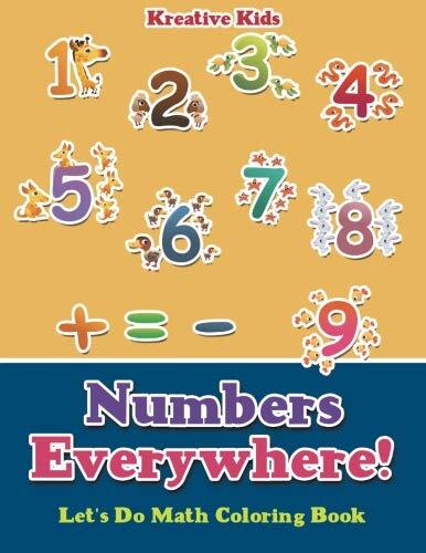 Numbers Everywhere! Let's Do Math Coloring Book 9781683773443| eBay
