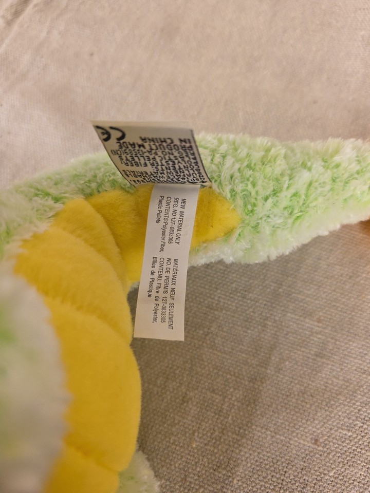 Webkinz Citrus Dragon Plush Stuffed Toy HM436 Tag Ganz Green Yellow | eBay