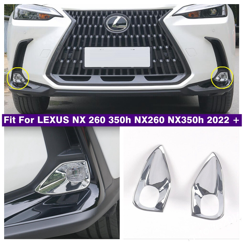 Front Fog Lights Decor Ring Cover For LEXUS NX 260 350h NX260 NX350h ...