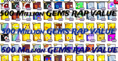 Roblox - Pet Simulator 99 | 500 Million GEMS RAP Value in Huge Pets ...